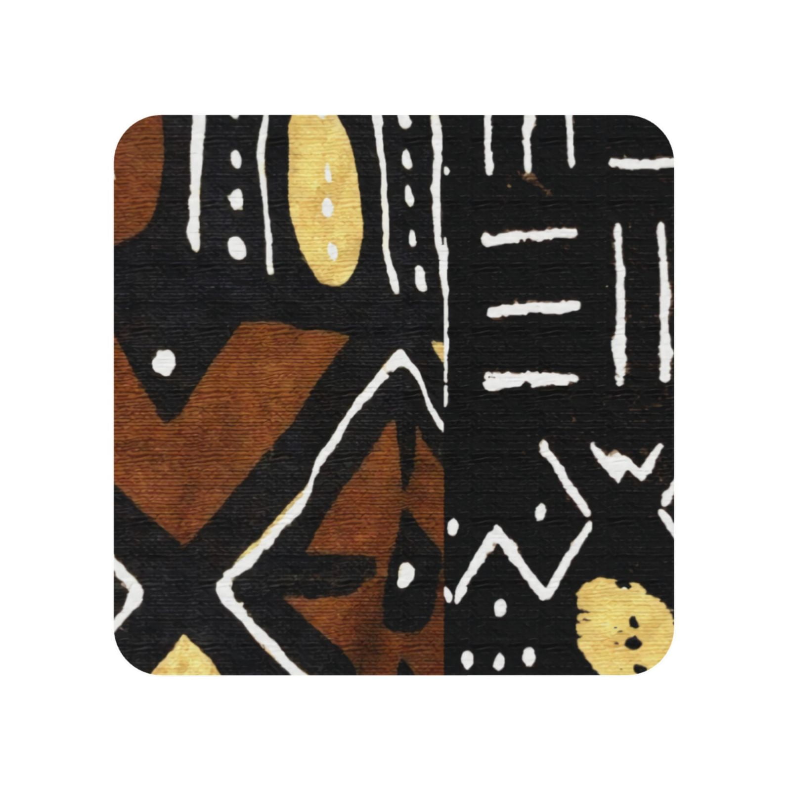 Contemporary African Mud Cloth Print 5 Fridge Magnets, Acrylic Magnetic ...
