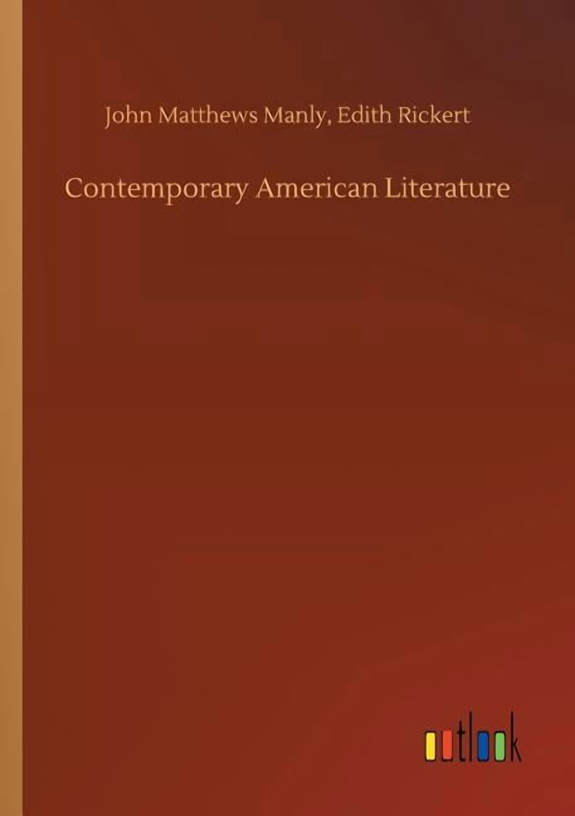 Contemporary American Literature (Paperback) - Walmart.com