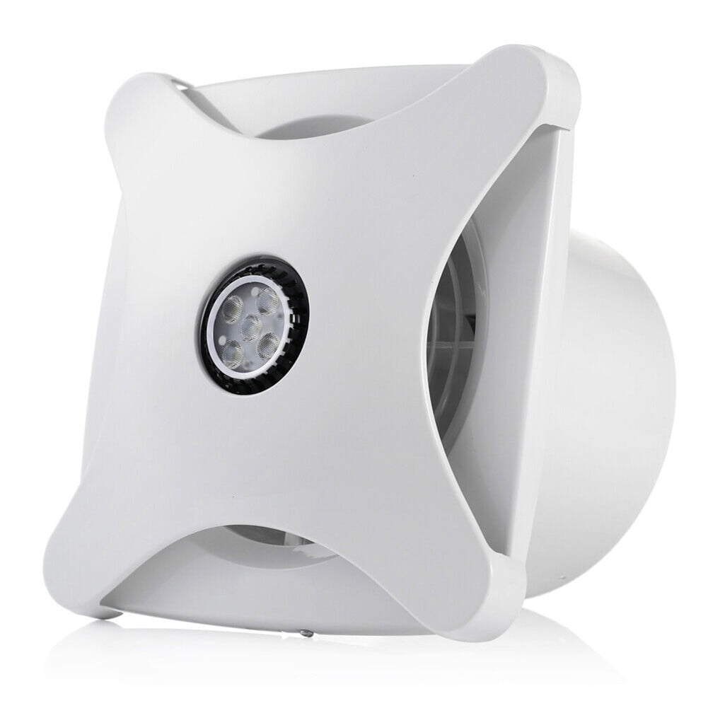 Contemporary Bathroom Ceiling Ventilation Fan With Led Light Energy ...