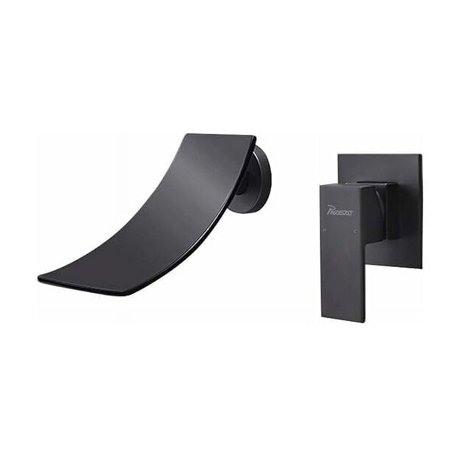Contemporary Bathroom Faucet, Easy Installation Solid Brass ...