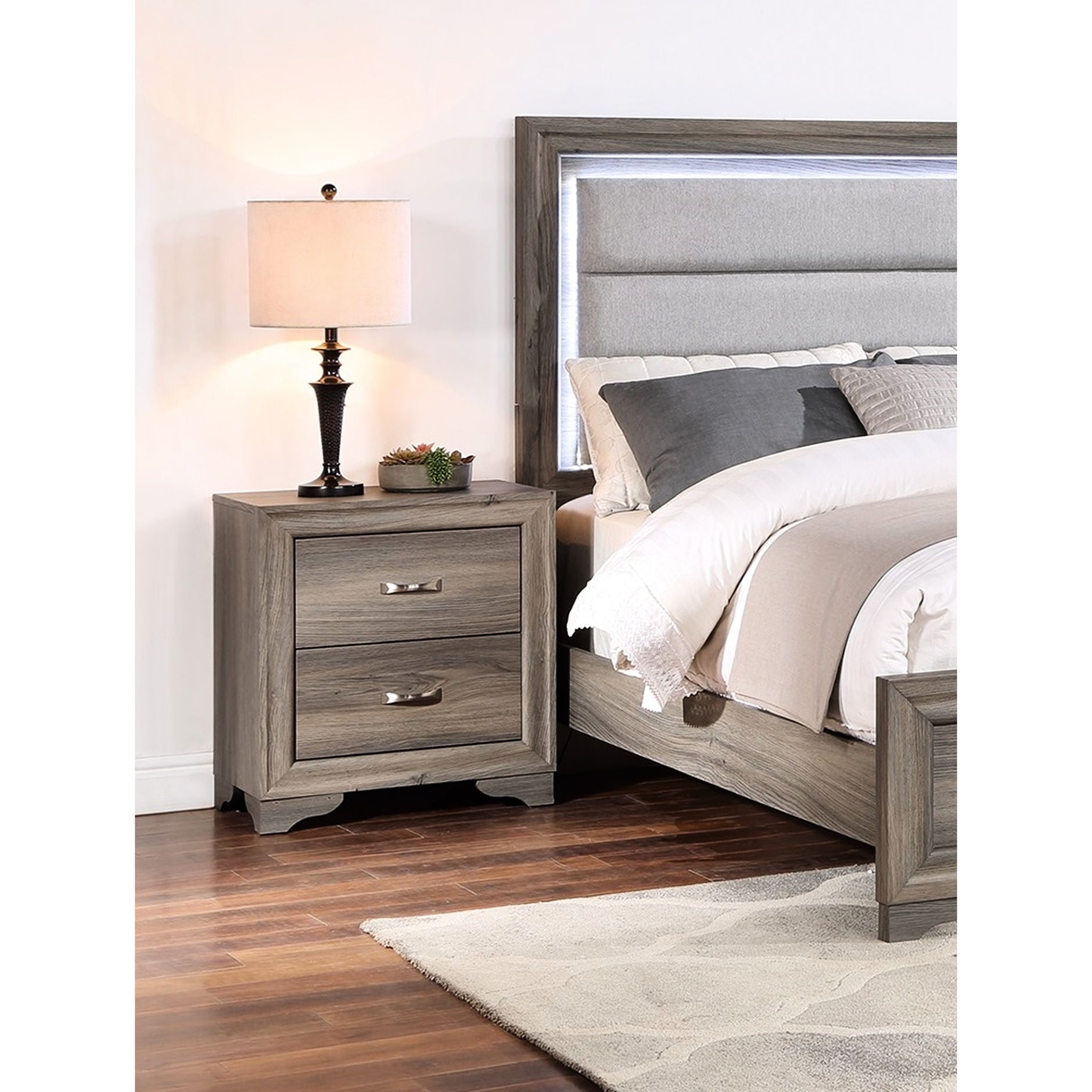 Contemporary Bedside Cabinet | Space - efficient for Small Bedrooms ...