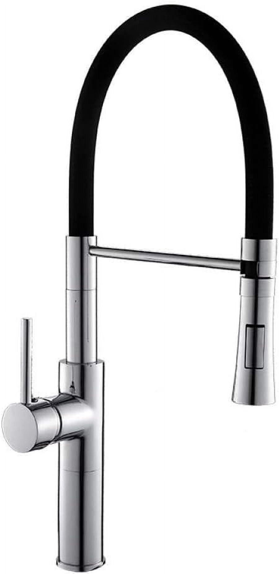 Contemporary Brass Open Kitchen Sink Mixer Tap Deck Mount Single Handle ...