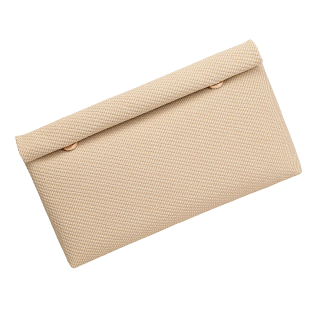 Contemporary Business Casual PU Cosmetic Bag With Snaps Closure And ...