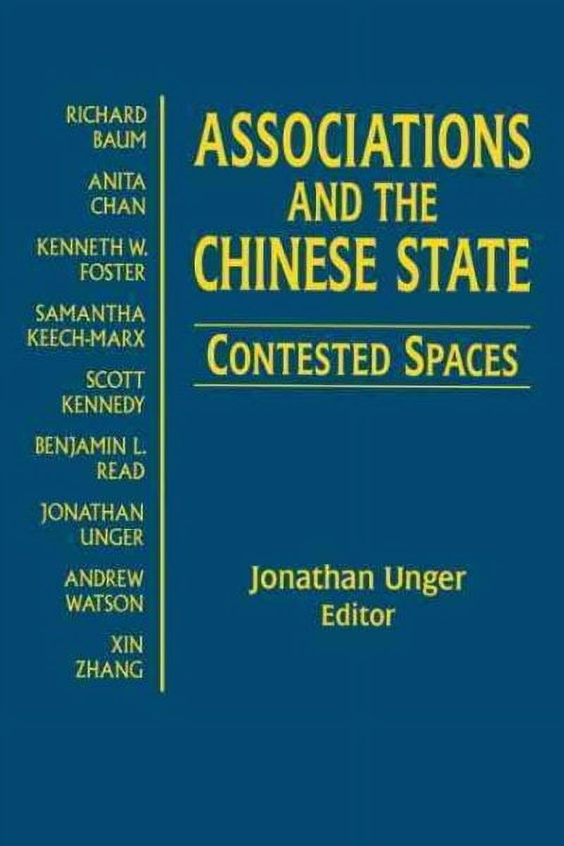 Contemporary China Books: Associations and the Chinese State: Contested ...