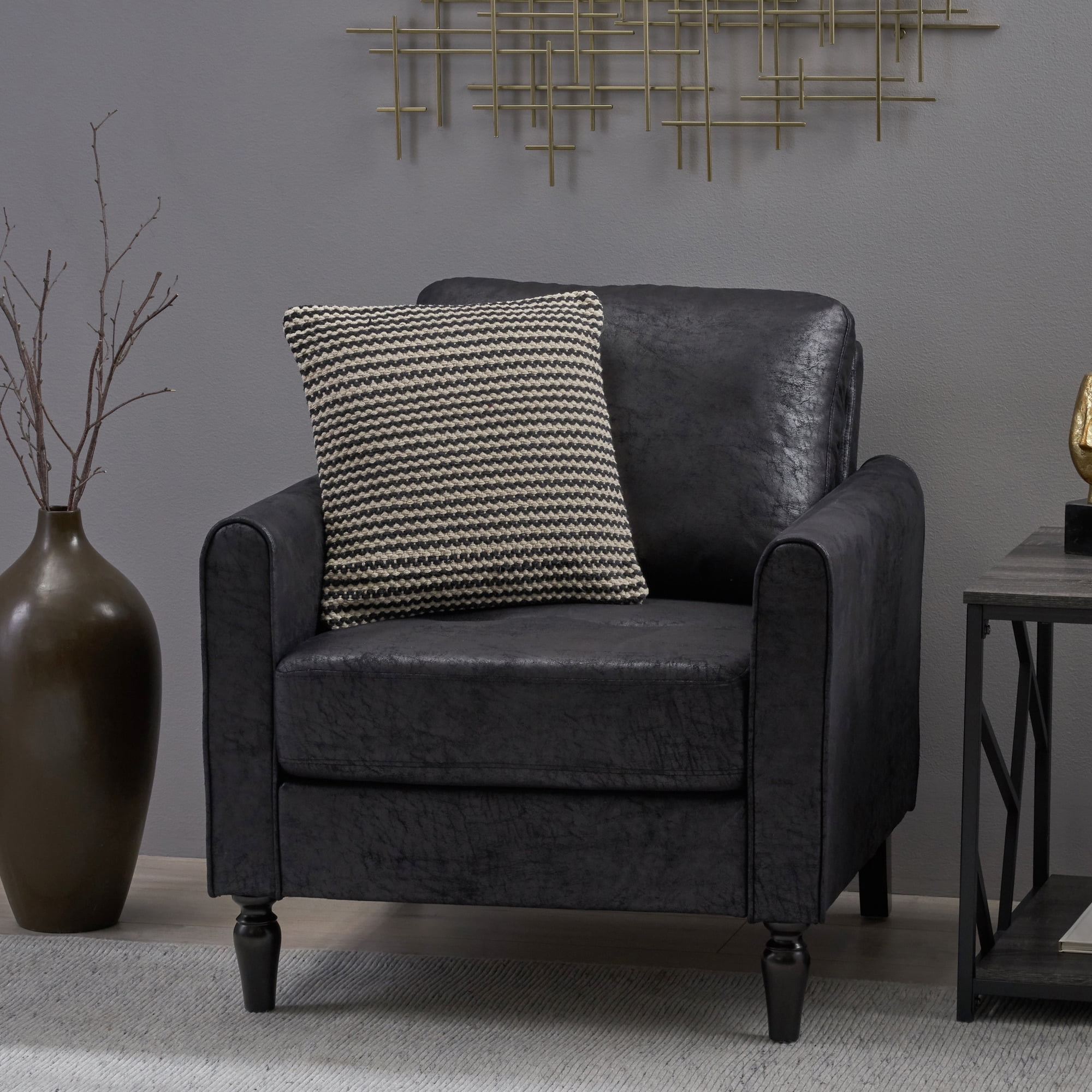 Contemporary Club Chair With Hand-crafted Details For Your Home Elegant ...