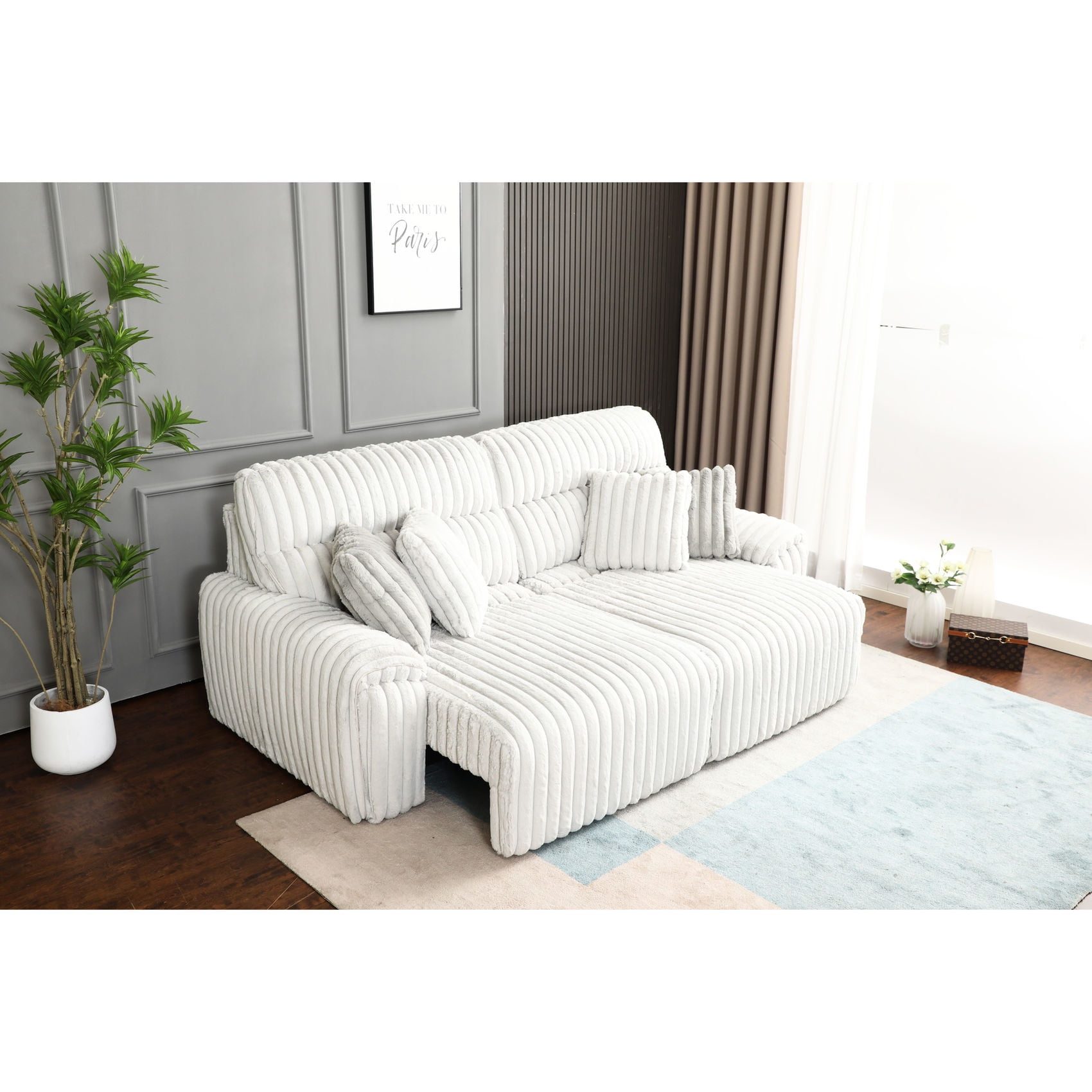 Contemporary Design for Relaxation - Unwind on a 2 - seat Sofa with ...