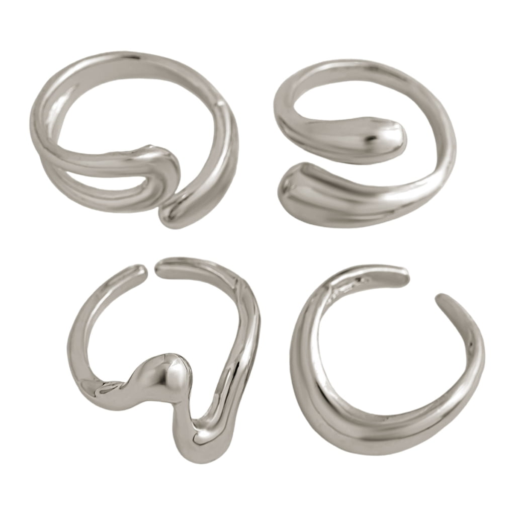 Contemporary Designs Irregular Rings for Lovers of Alternative Fashion ...