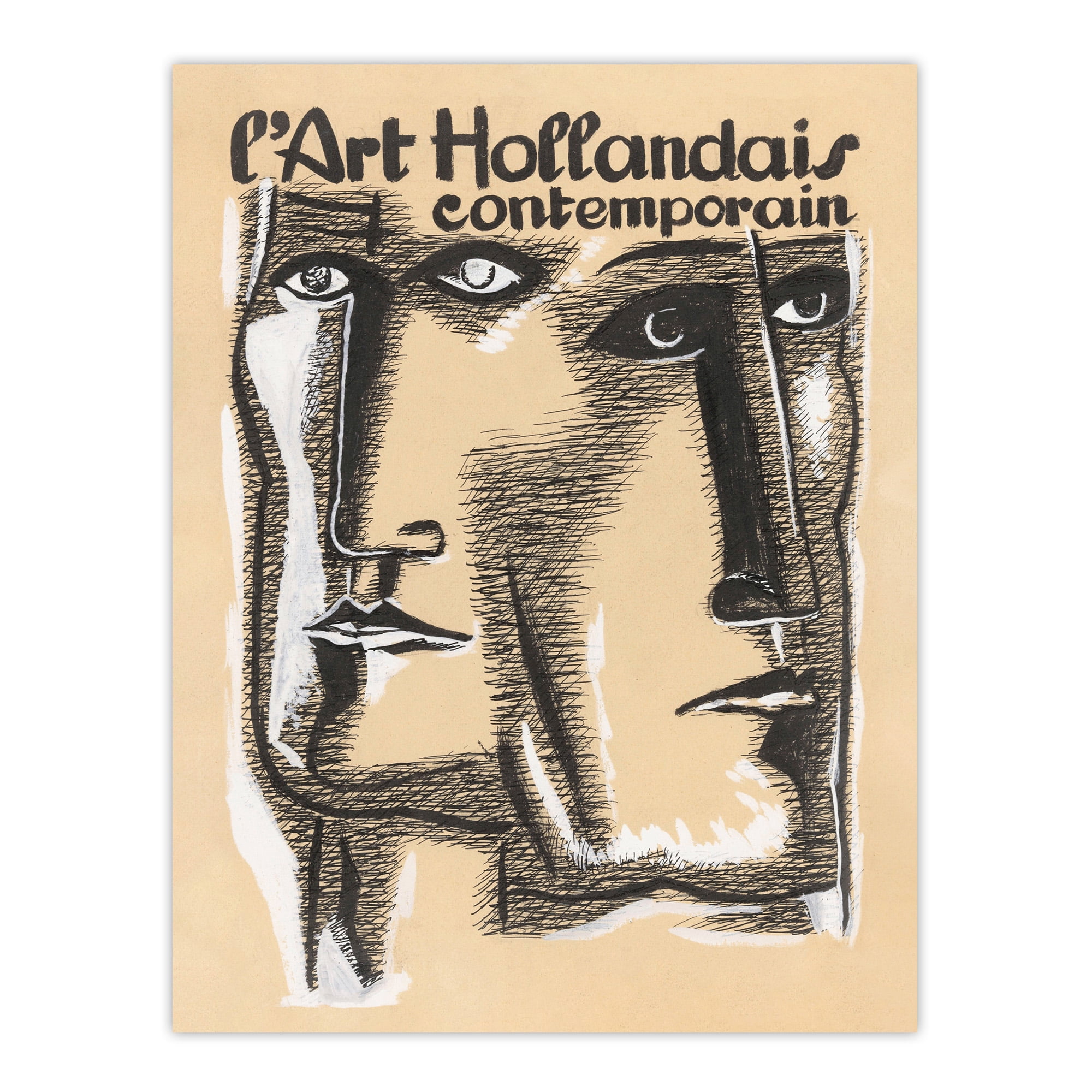 Contemporary Dutch Art Book Cover Leo Gestel Huge Wall Art Poster Print ...