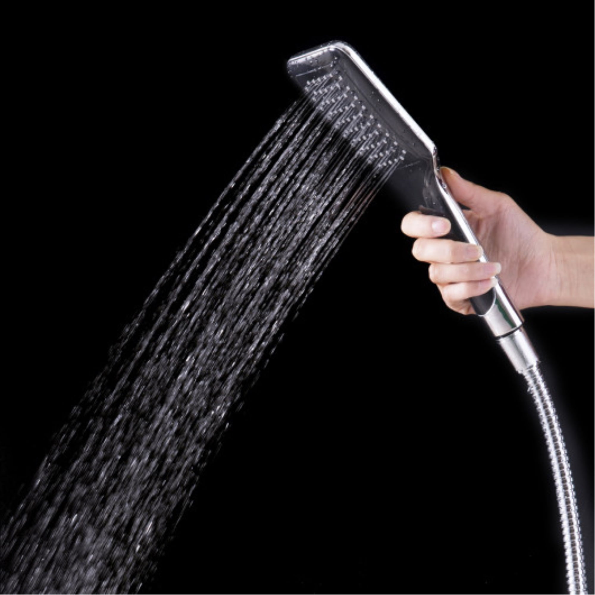 Contemporary European Style Shower Panel with Head and Hand Shower ...