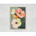 Contemporary Flowers Floral Print Botanical Art Home Decor Cute ...
