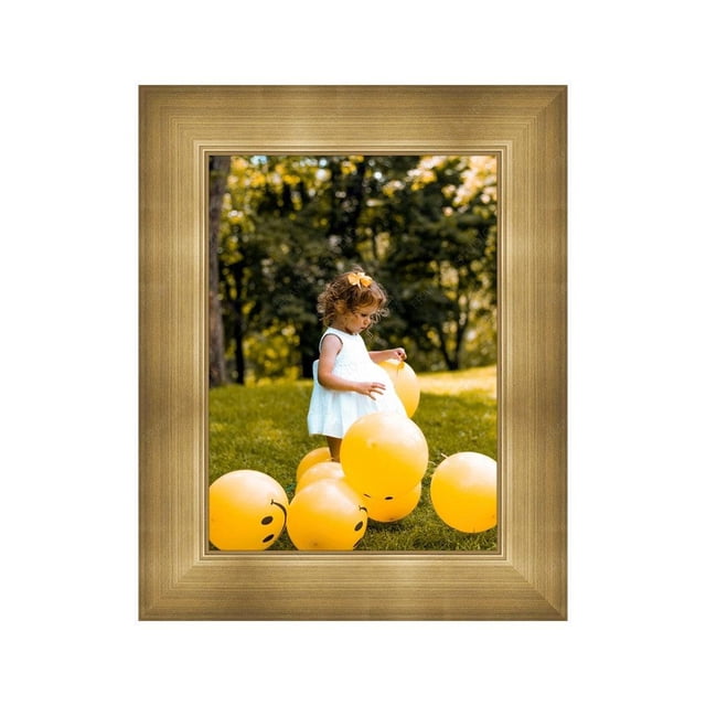 Contemporary Gold Picture Frame Modern Gallery Wall Framing - Walmart.com