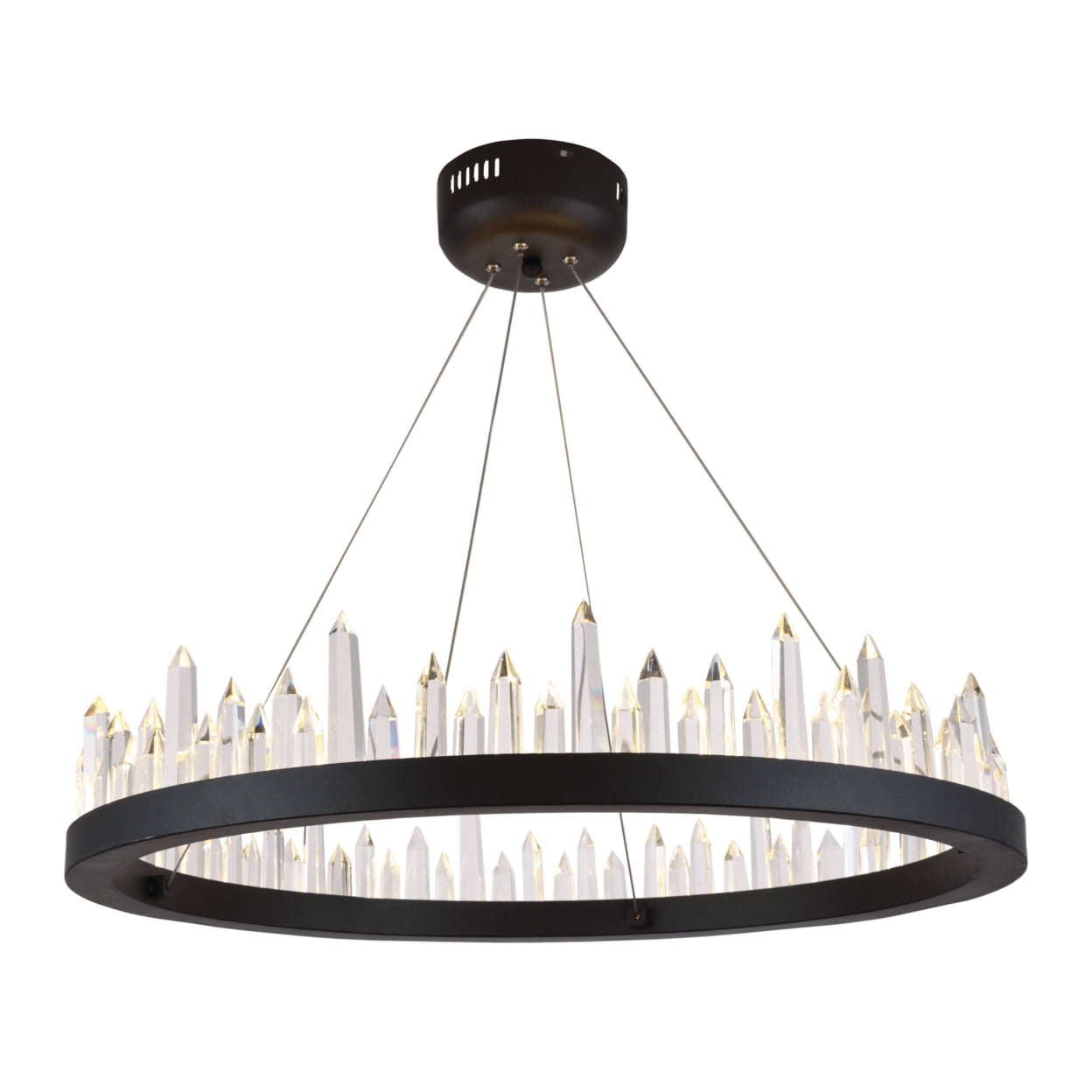 Contemporary Home Decorative Metal Malta 32 Light Satin Dark Grey ...