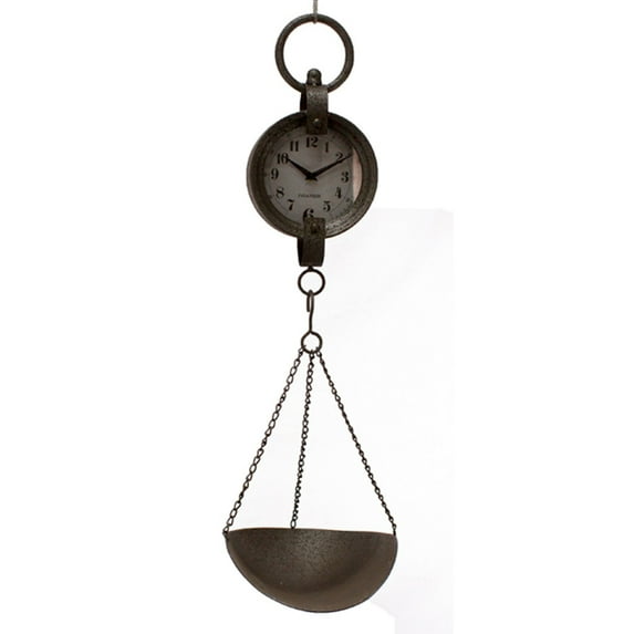 Contemporary Home Living 10" x 14.75" Gunmetal Gray Vintage Style ...