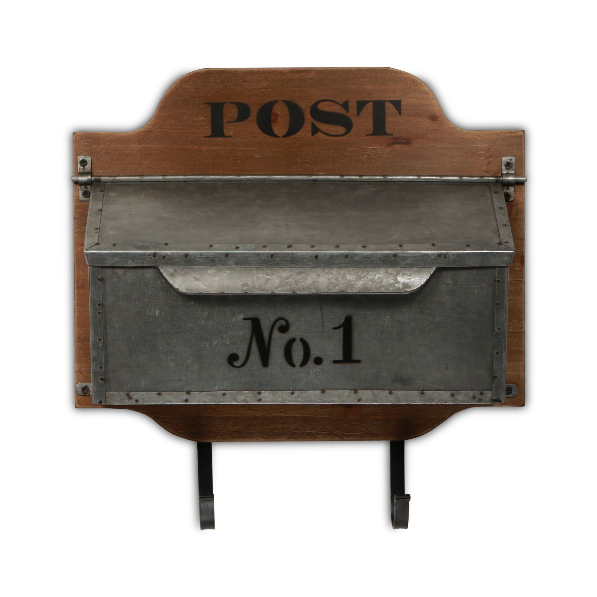 Contemporary Home Living 14" Brown and Black Contemporary Style Wall ...