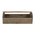 Contemporary Home Living 23.75" Brown Contemporary Style Handmade ...