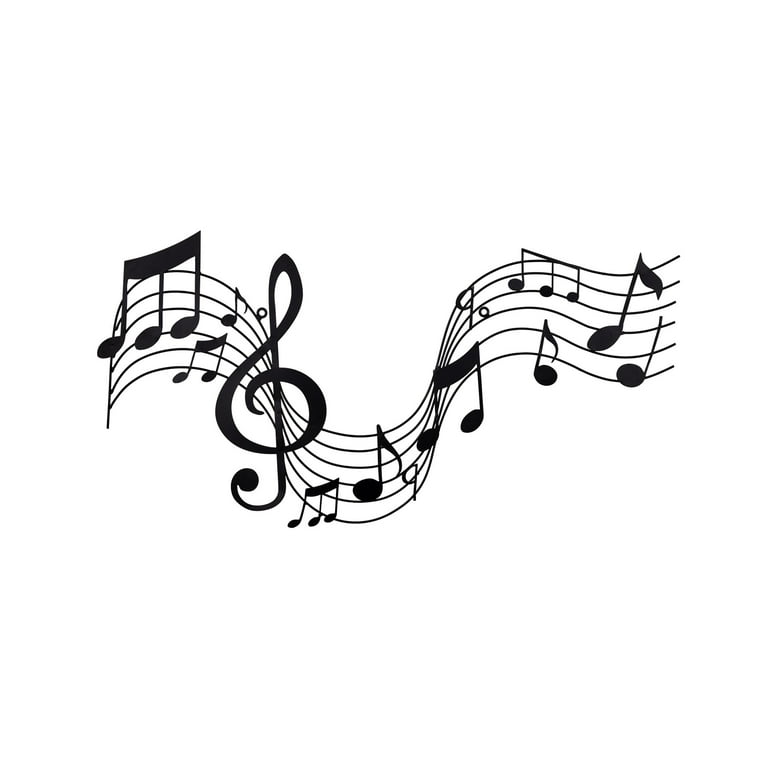 Wavy Music Notes