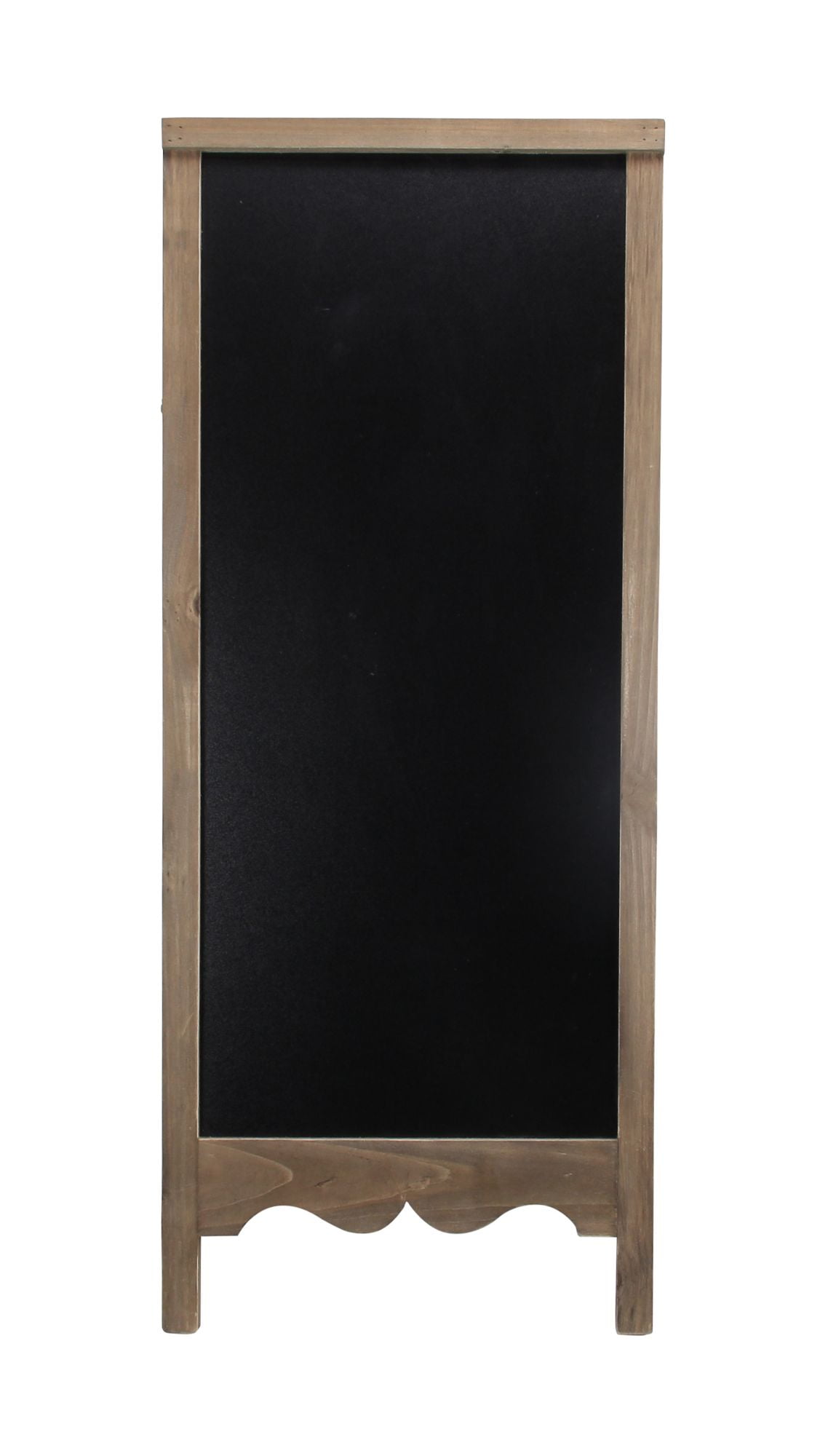 Contemporary Home Living 38.5" Brown and Black Framed Floor Standing ...