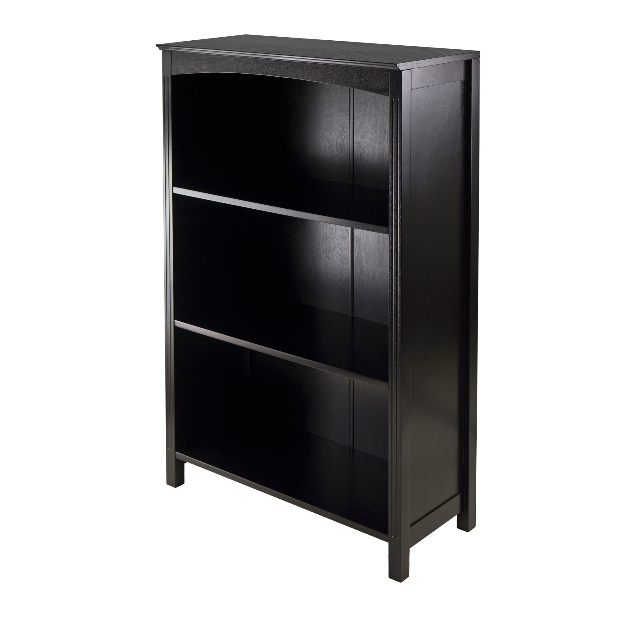 Contemporary Home Living 42.75” Dark Espresso Brown 4-Tier Terrace ...