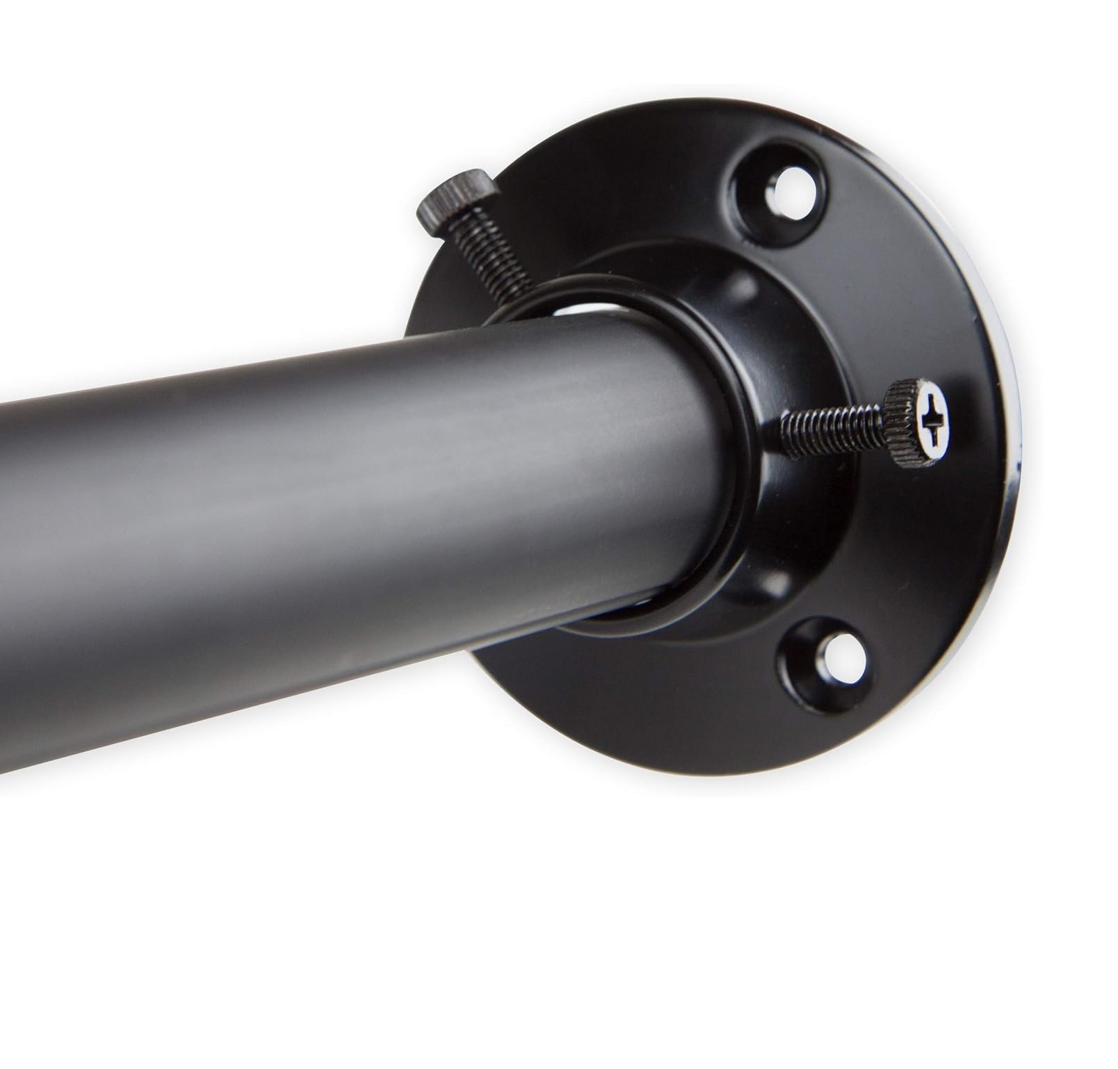 Contemporary Home Living 48" Black Contemporary Adjustable Room Divider ...