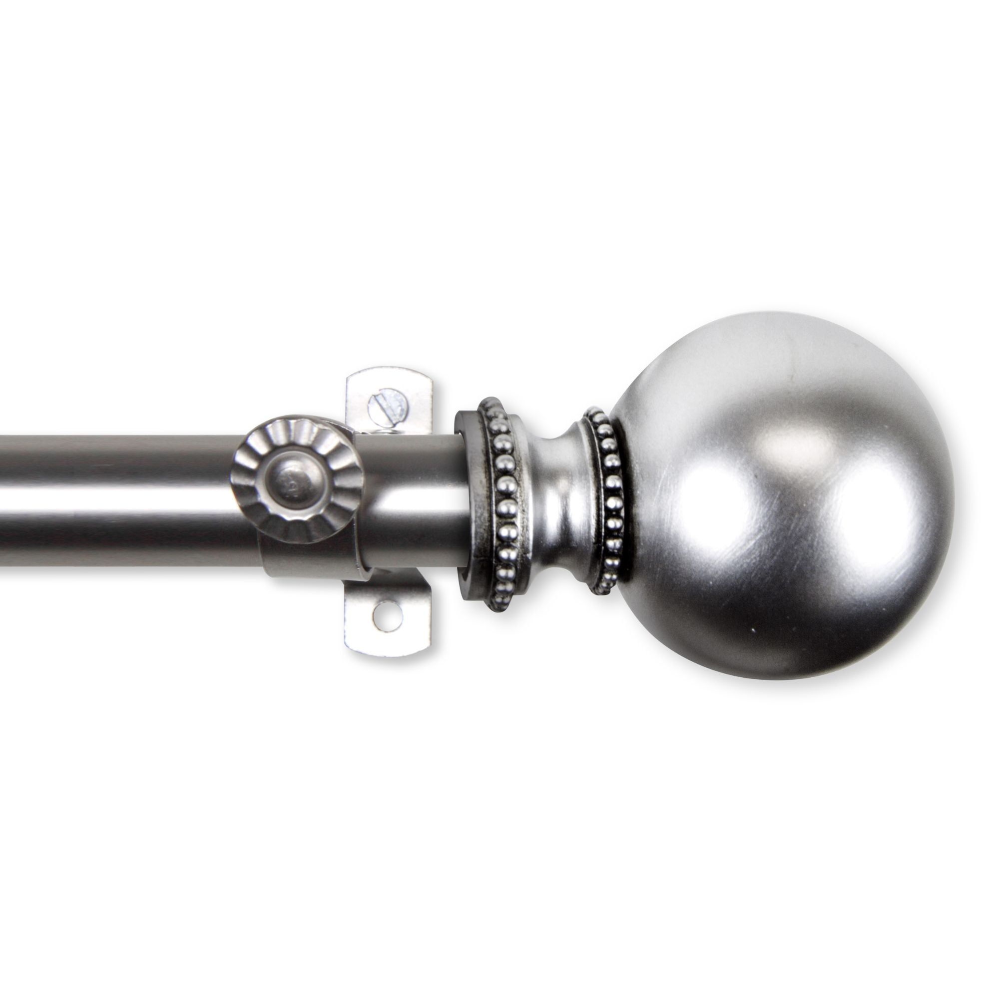 Contemporary Home Living 54" Silver Solid Contemporary Lex Single ...