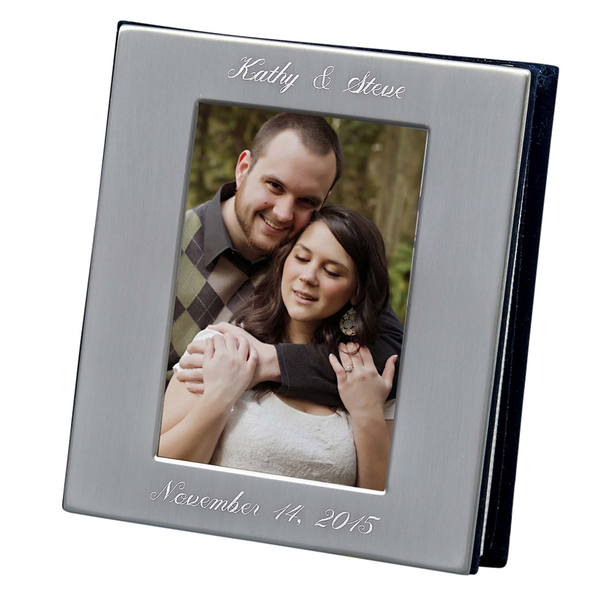 Contemporary Home Living 6.5" Silver Rectangular Frame Design Cover ...