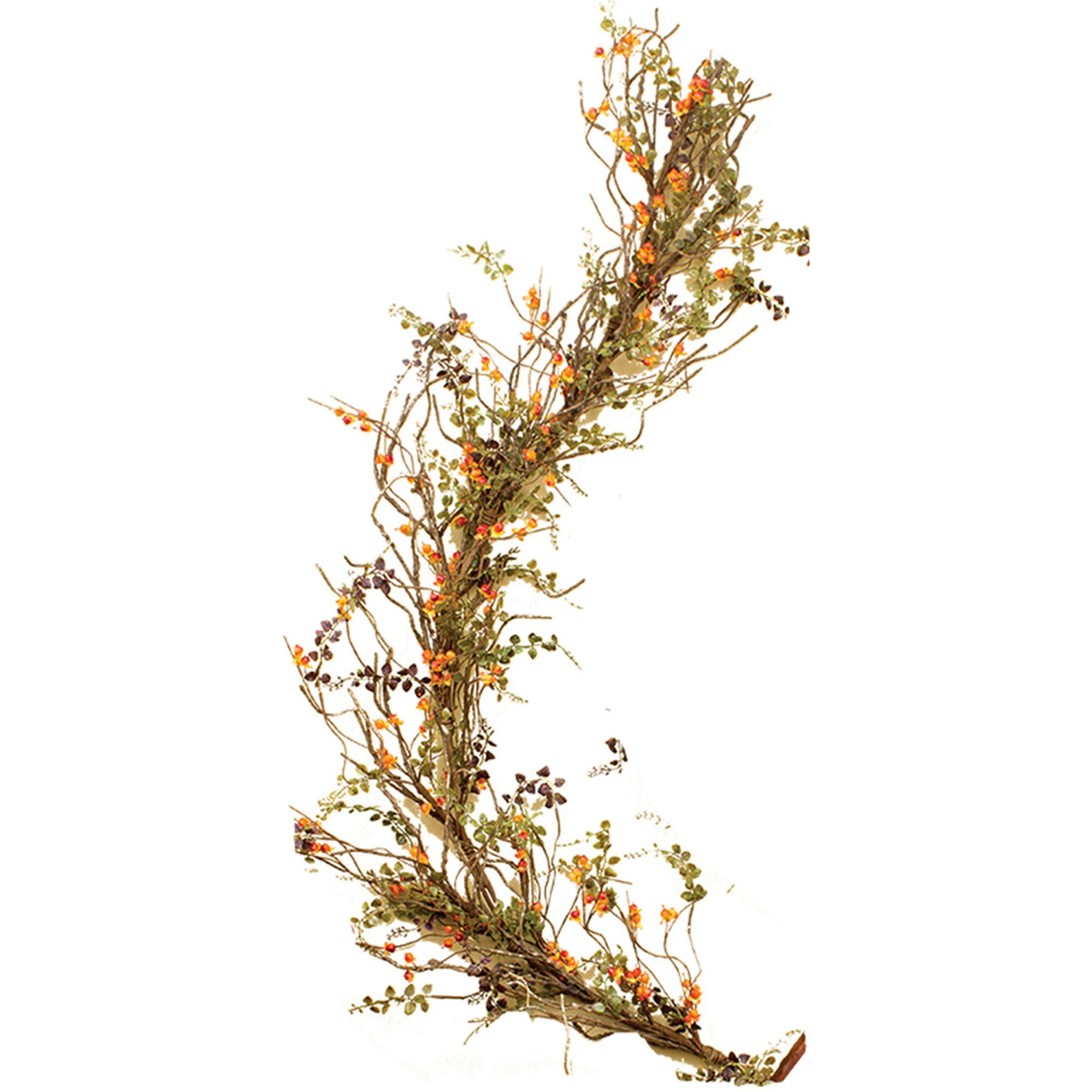 Contemporary Home Living 60" Brown Bittersweet Garland - Walmart ...