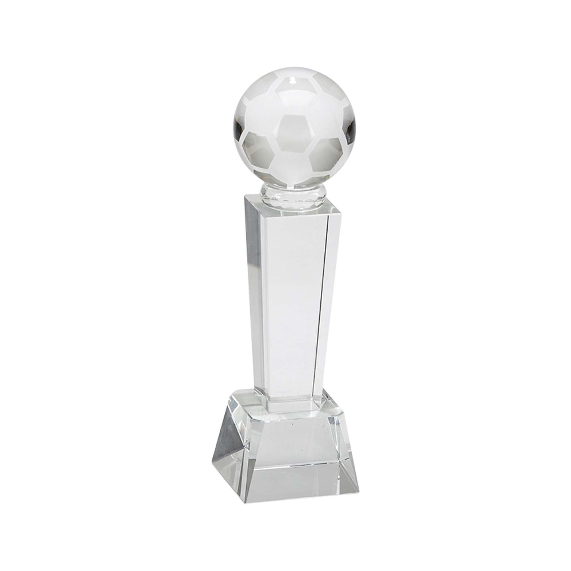 9.5" Obelisk Crystal Soccer Trophy - Walmart.com