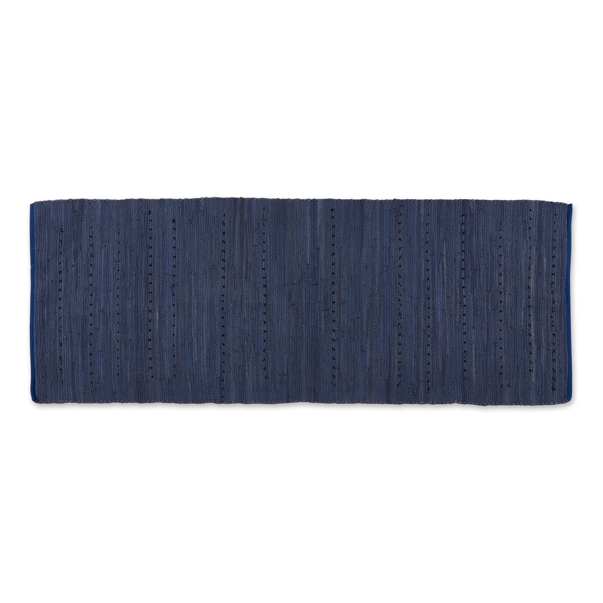 Contemporary Home Living French Double Sided Rectangular Rag Rug - 2.25 ...