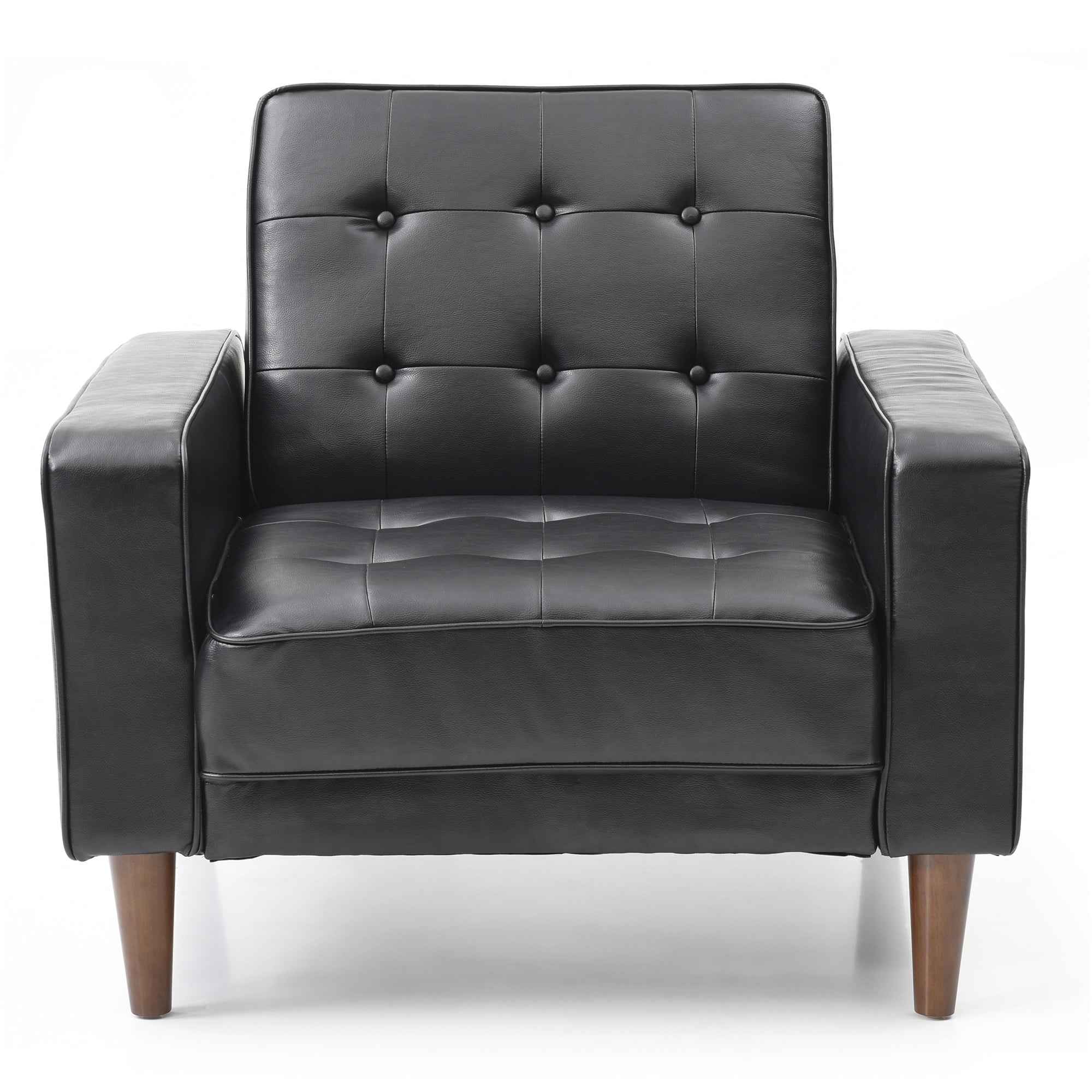 Contemporary Home Living Tufted Sleeper Conversion Accent Chair - 36 ...