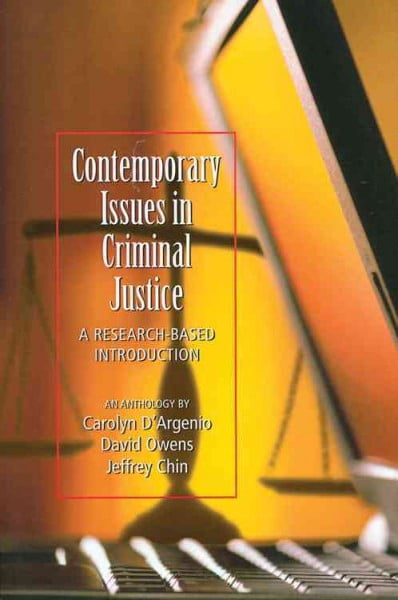 Pre-Owned Contemporary Issues in Criminal Justice, 9781608850341 ...
