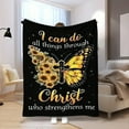 Contemporary Jesus Christ Religious Blanket - Soft Cozy Flannel ...