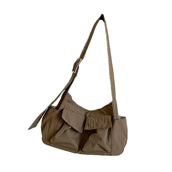 Contemporary Korean Design Crossbody Bag Quick Access Breathable Nylon ...