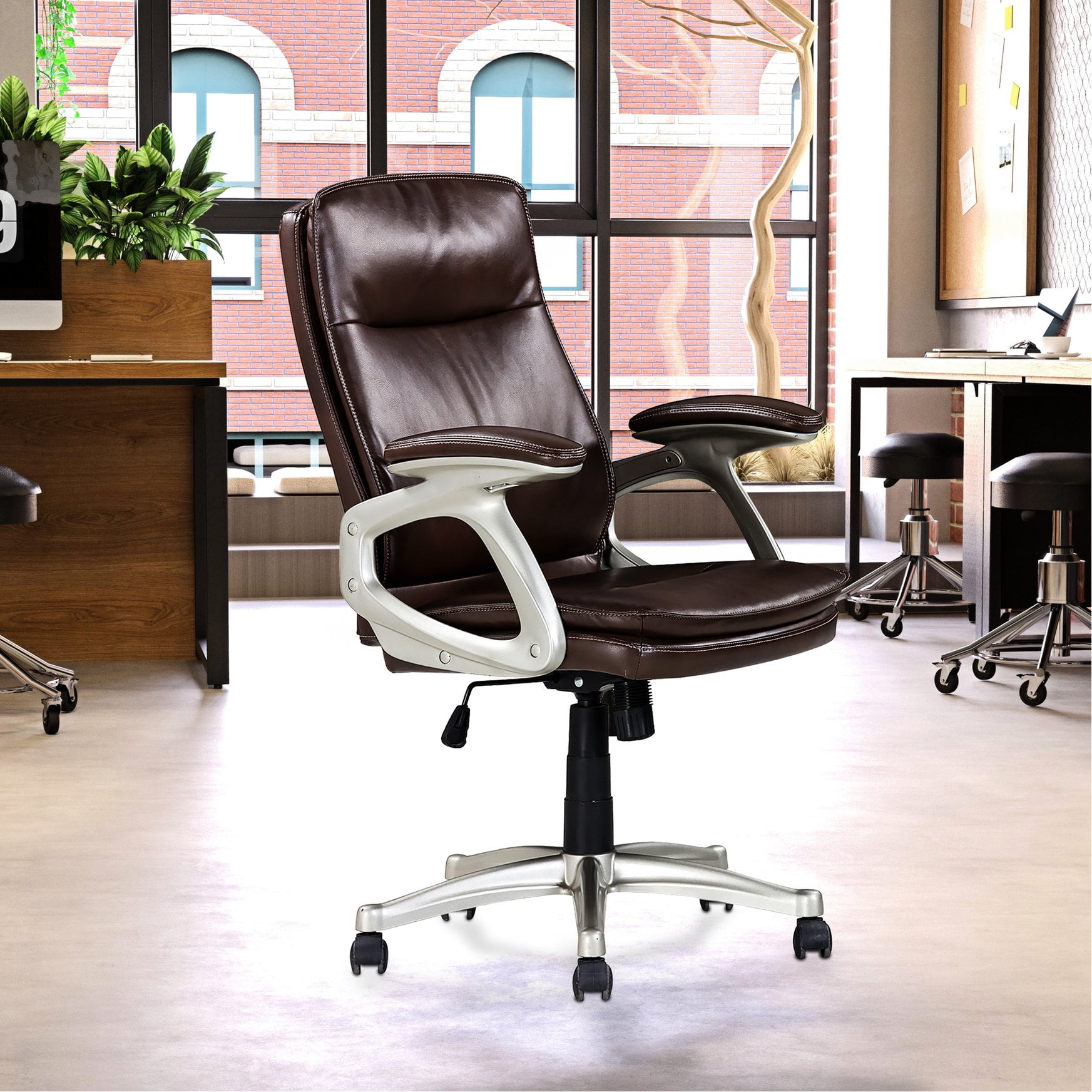 Contemporary Look - Comfortable Armrests - Office Desk Work - Pleasant ...