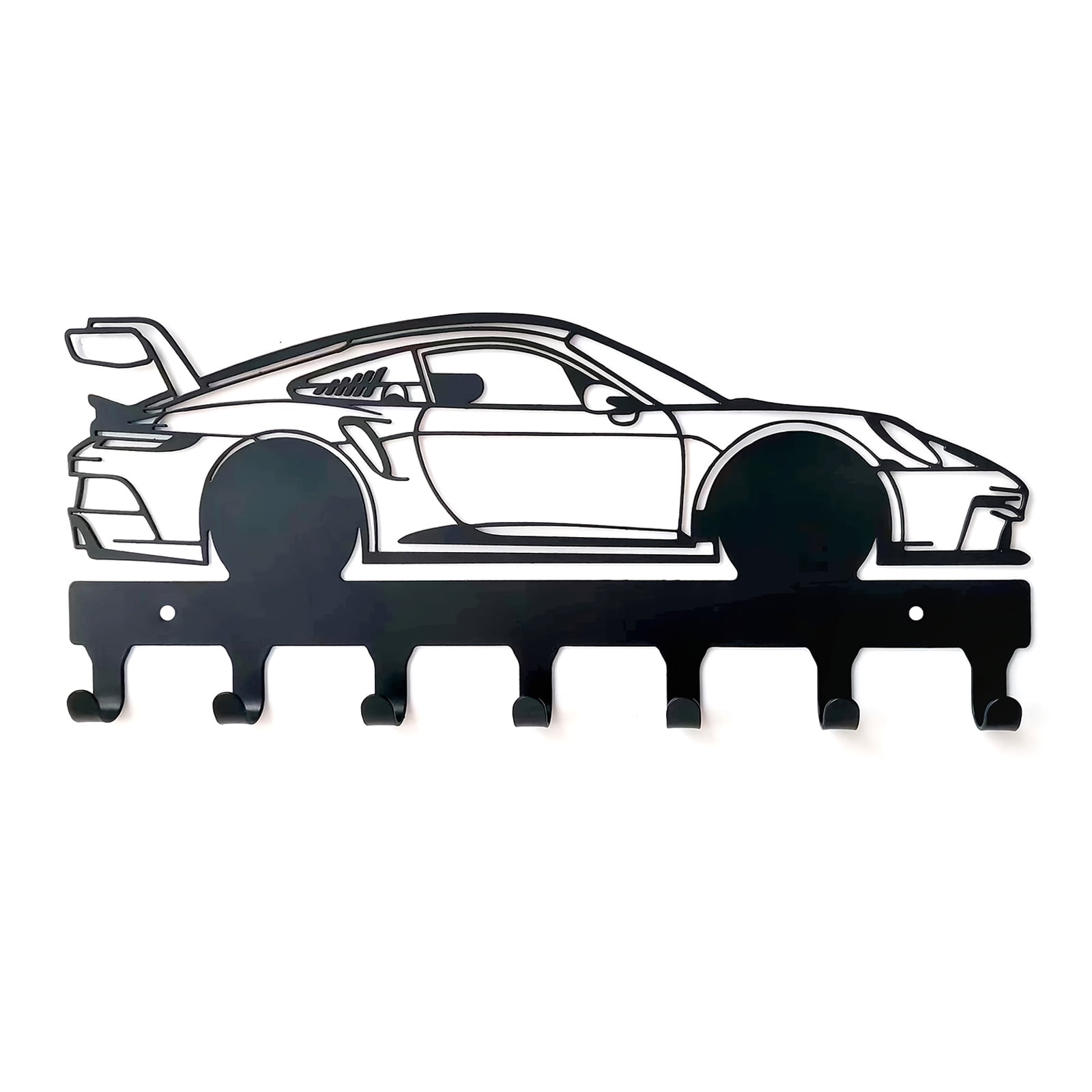 Contemporary Metal Keychain Wall Display with not rusts Finish Space ...