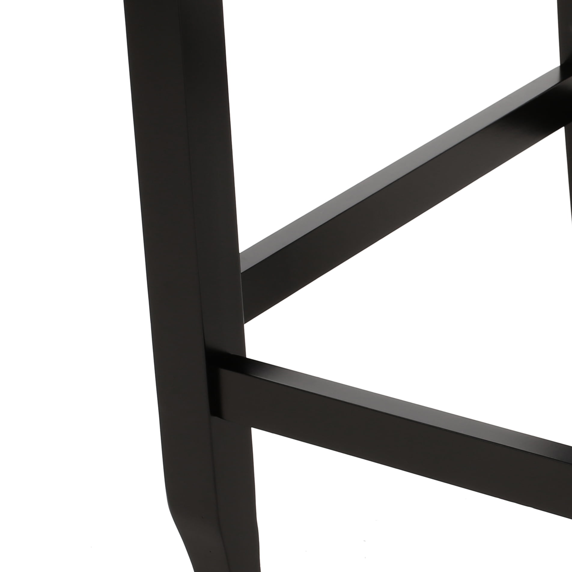 Contemporary Navy Blue Wingback Counter Stools - Button Tuft, Draft ...