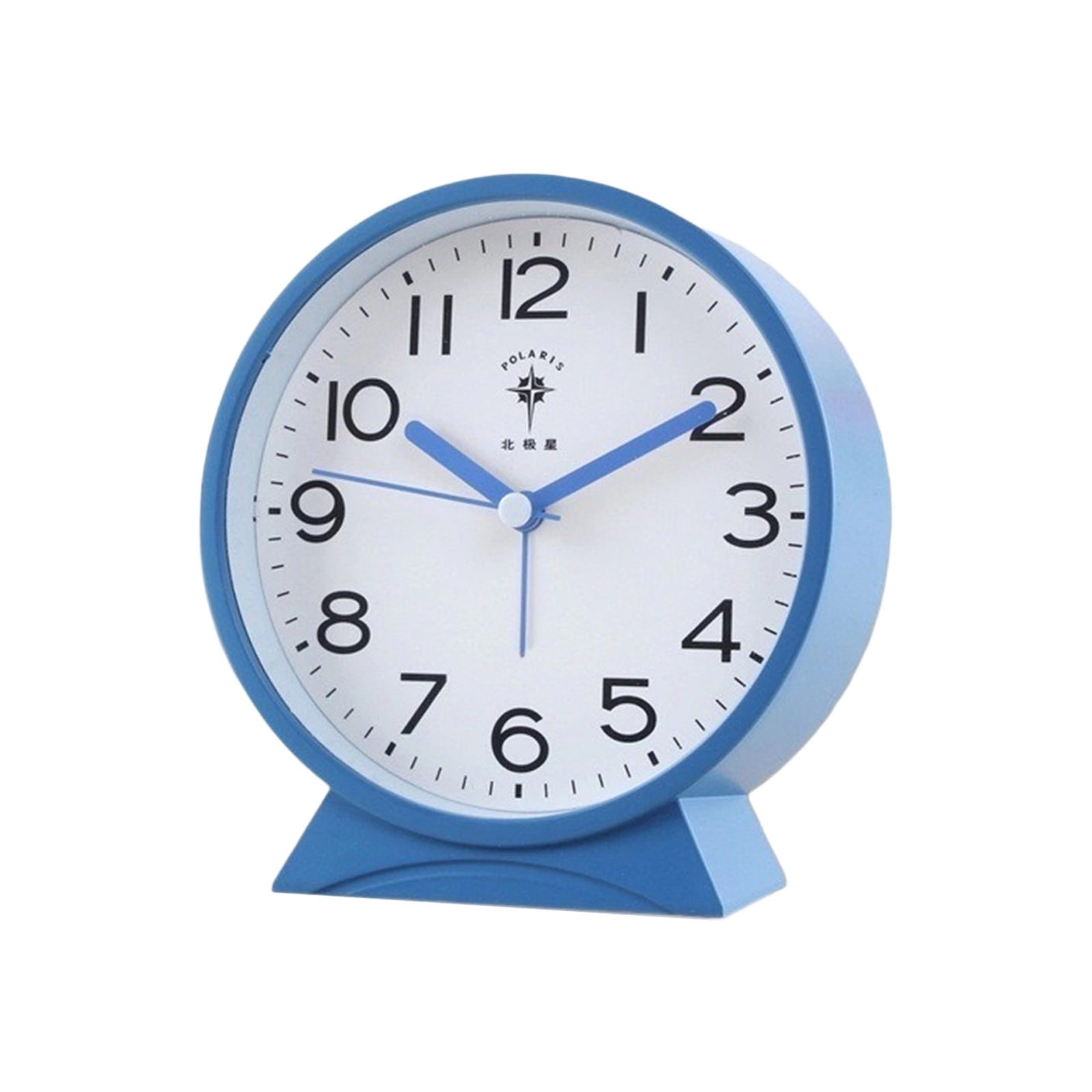 Contemporary Quiet Mechanism Round Analog Desk Clock Operated for ...