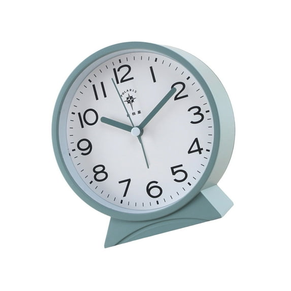 Contemporary Quiet Mechanism Round Analog Desk Clock Operated for ...