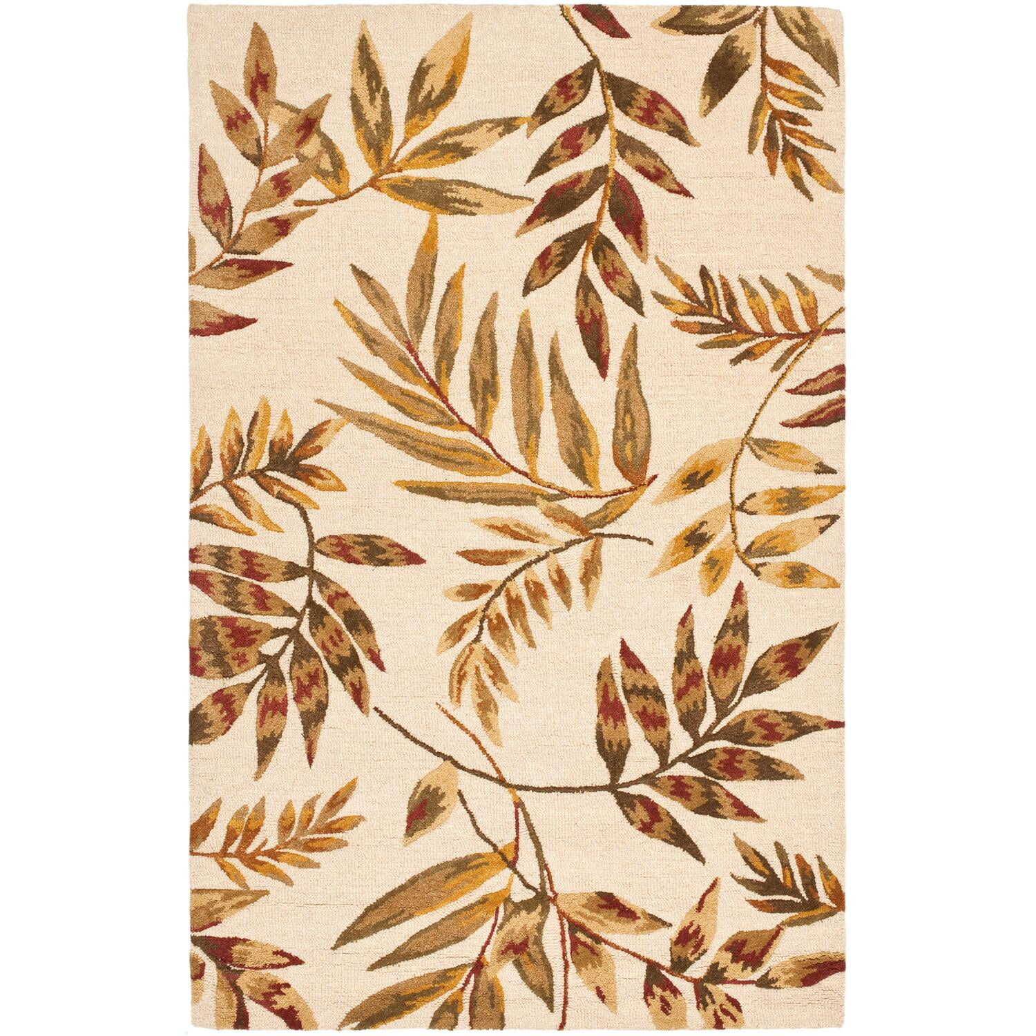 Contemporary Rug - Soho 75% Wool & 25% Viscose Pile -Beige/Multi-Color ...