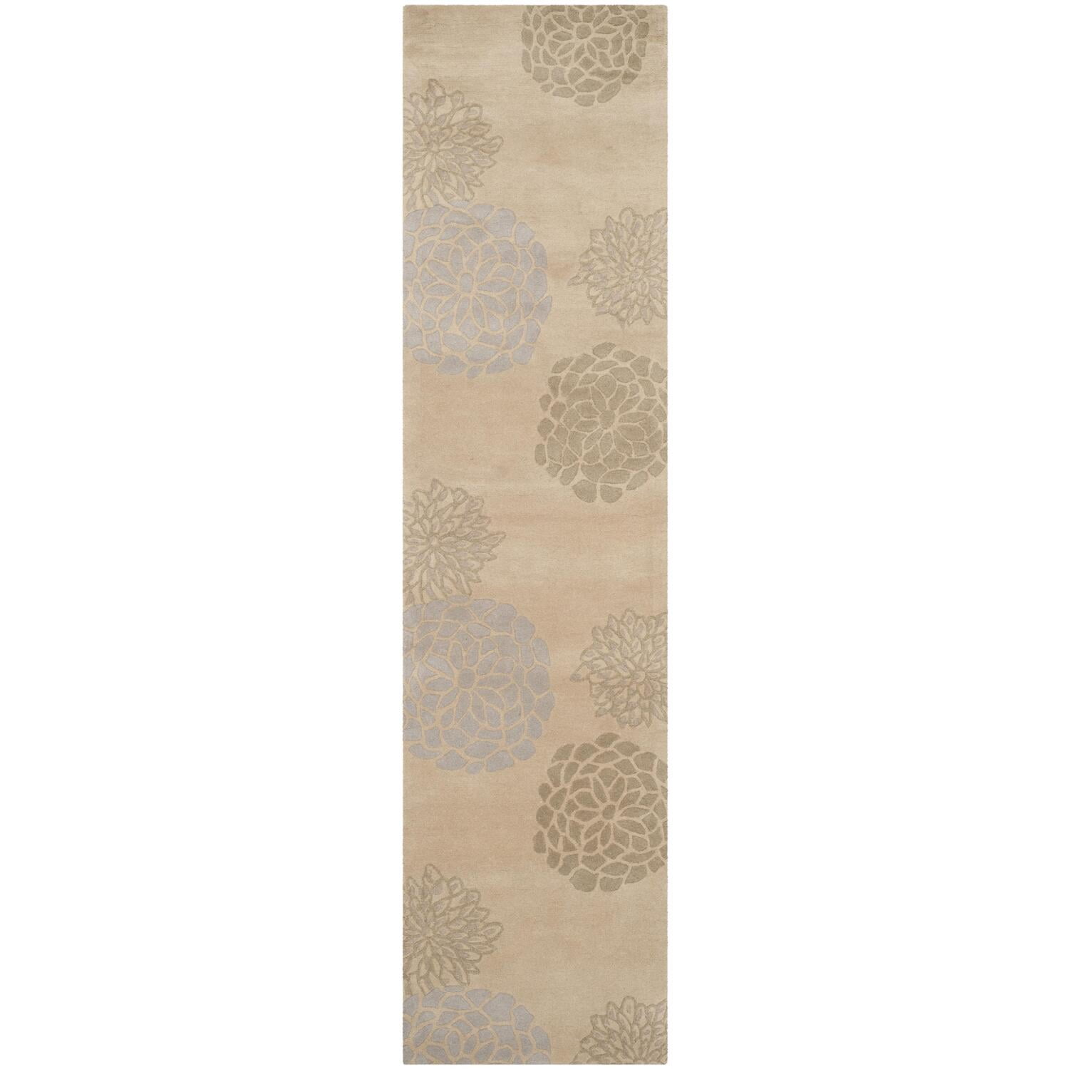 Contemporary Rug - Soho Wool Pile -Beige/Multi-Color:Beige/Multi,Design ...