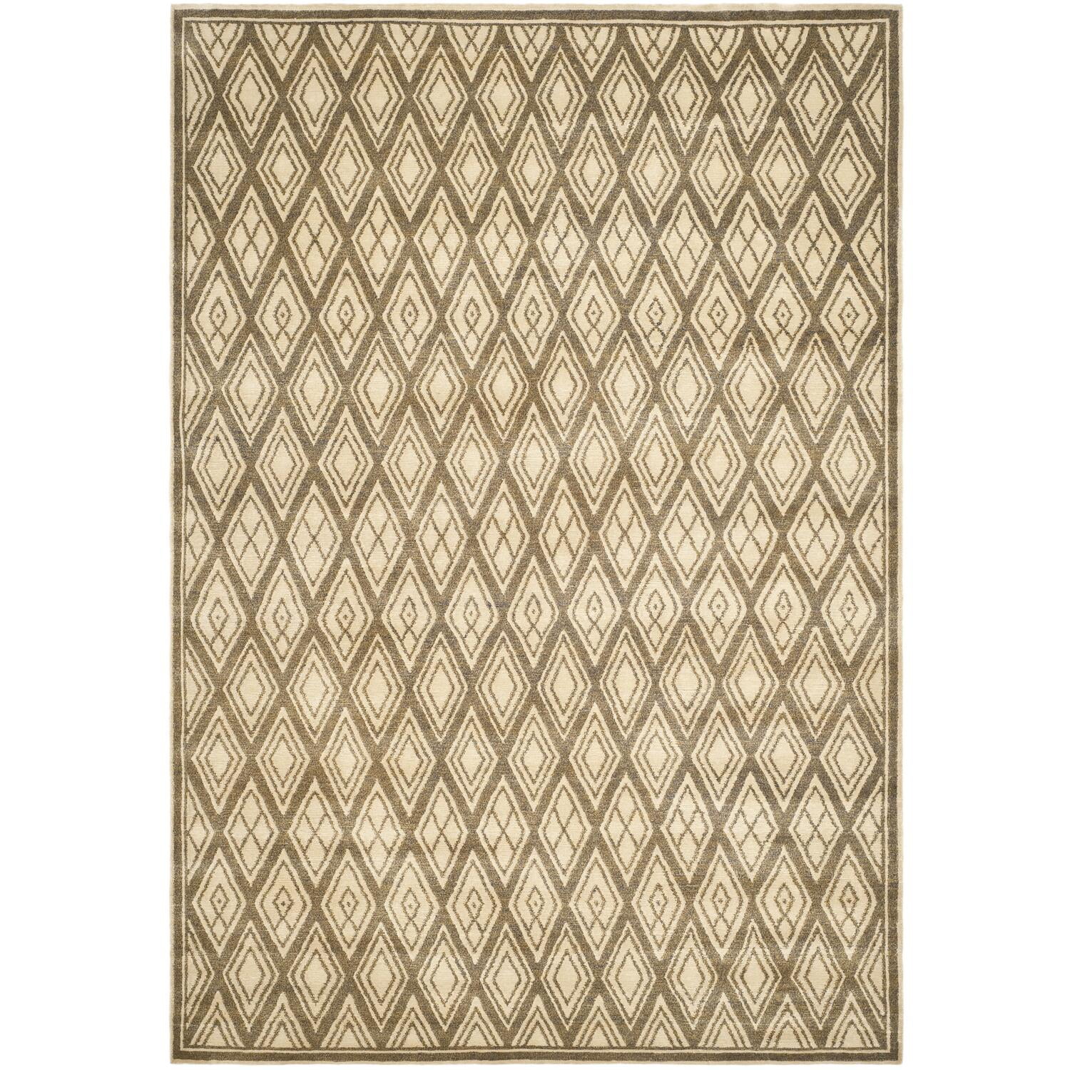 Contemporary Rug - Thomas O'Brien Wool Pile -Coco/Tan-Color:Coco/Tan ...