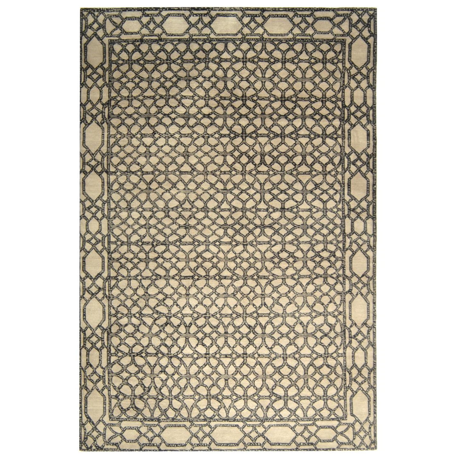Contemporary Rug - Thomas O'Brien Wool/Silk -Assorted-Color:Assorted ...