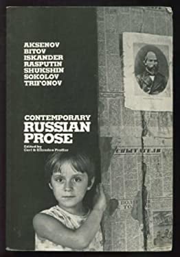 Pre-Owned Contemporary Russian Prose (Paperback) 0882335979 ...