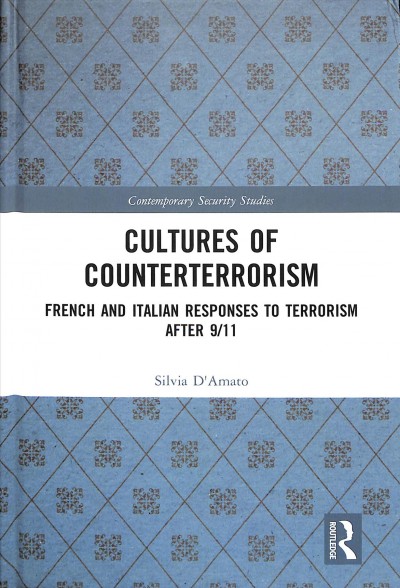 Pre-Owned Contemporary Security Studies Cultures of Counterterrorism ...