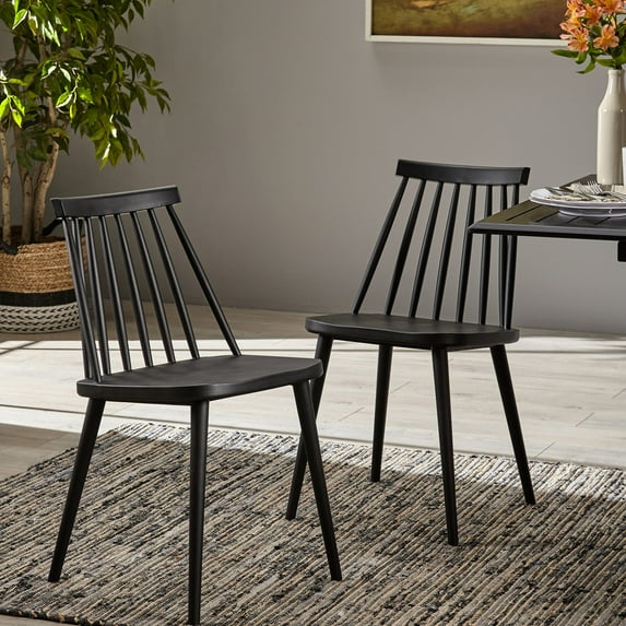 Contemporary Spindle Back Design Chairs+Durable Polypropylene" - "Daily ...