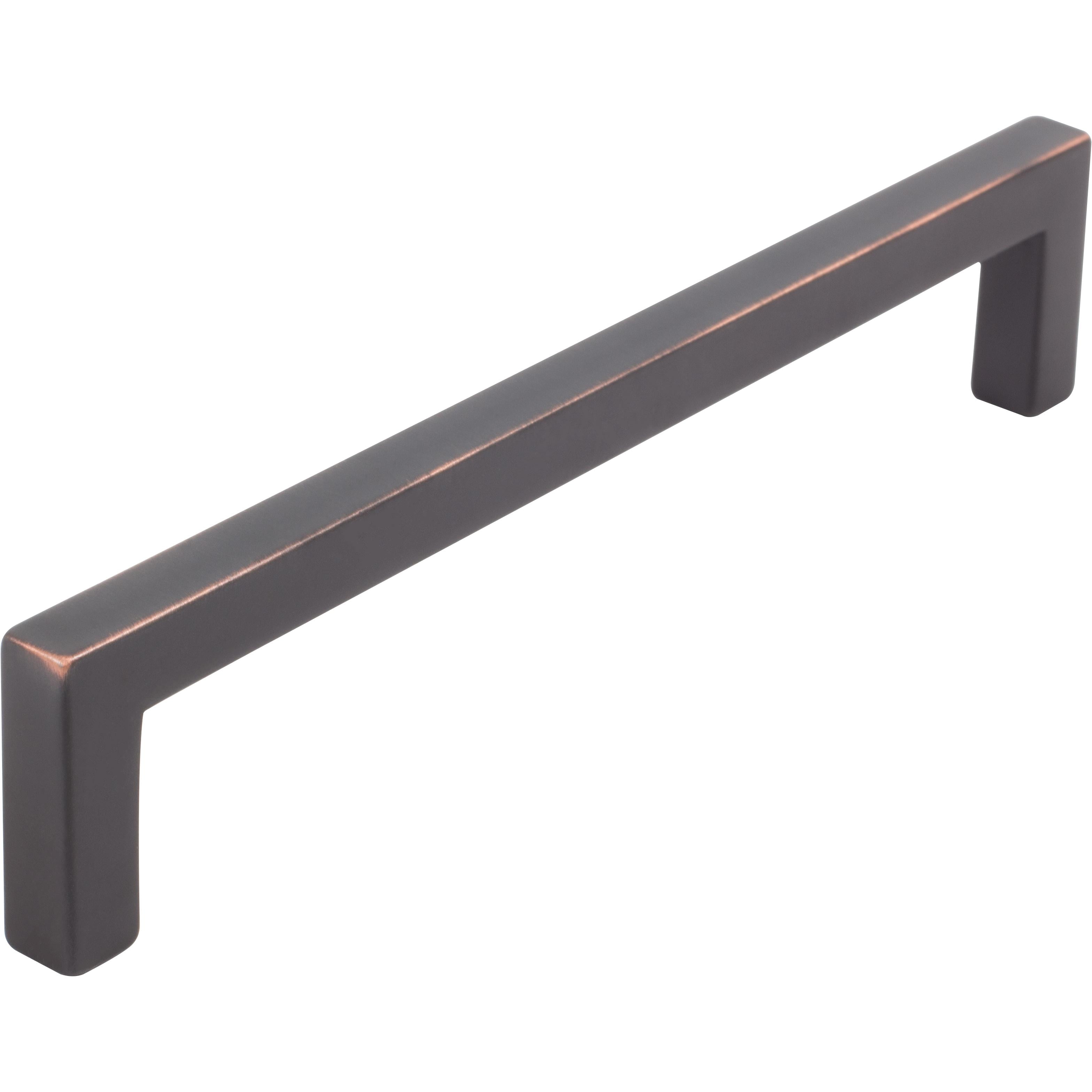 Contemporary Square Cabinet Pull, 160 Millimeters, Zinc Base Material ...