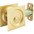 Contemporary Square Pocket Door Lock, Privacy (Bed/Bath) Latch, 2-3/4 ...