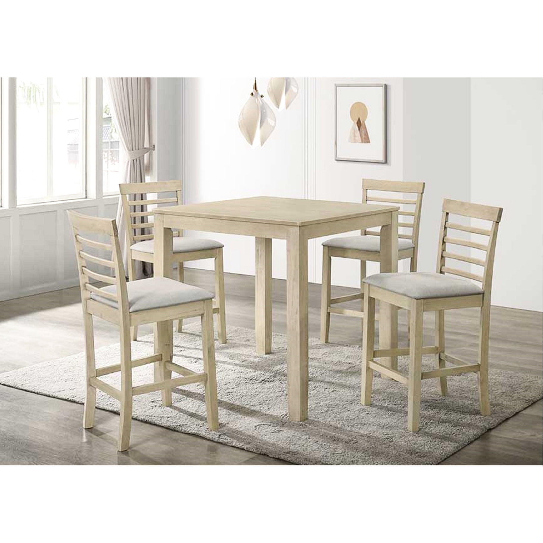 Contemporary Square Table - Dining Room Setup for Modern Dining ...