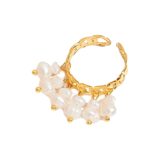 Contemporary Sturdy Stainless Steel Pendant Double Layer Opening Rings ...