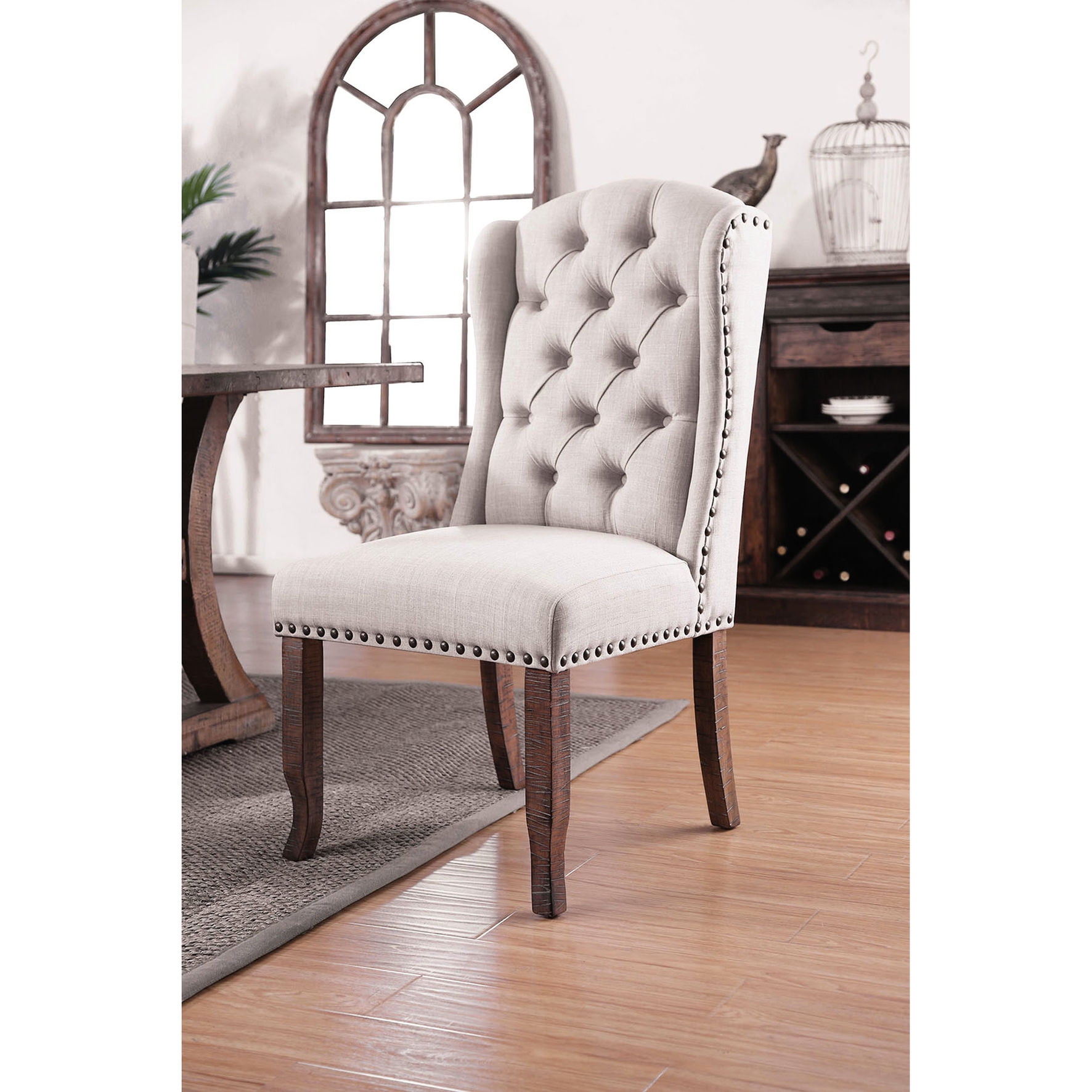 Contemporary Style & Rustic Oak / Dining Room Centerpiece / Set of 2 ...