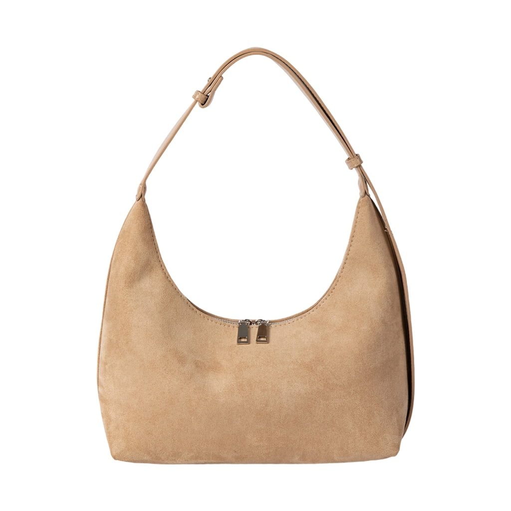 Contemporary Suedes Underarm Purse Spacious Capacity Top Handle Purse ...